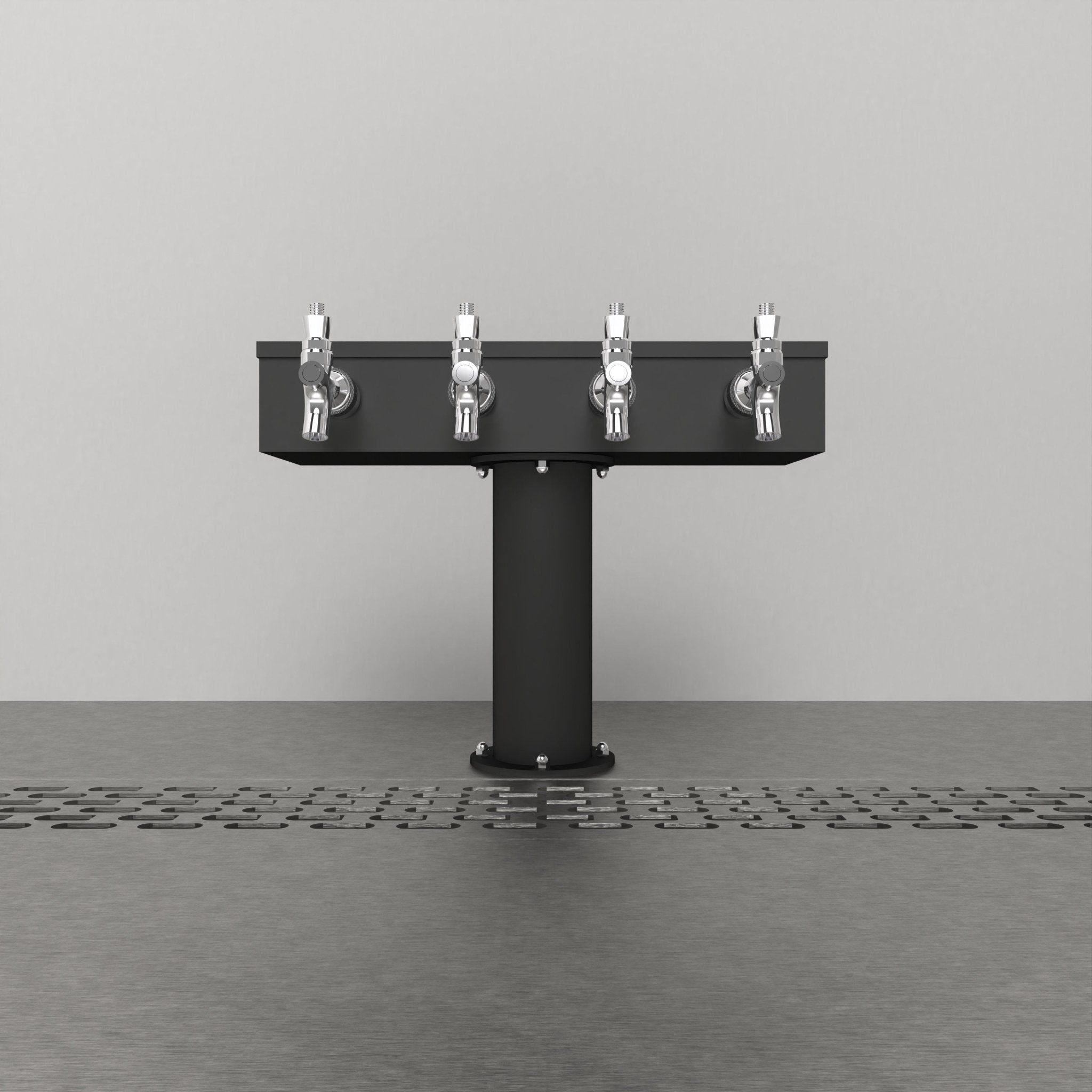 Matte Black Draft Beer Tower - American Tee 3in – Fût Mauricie