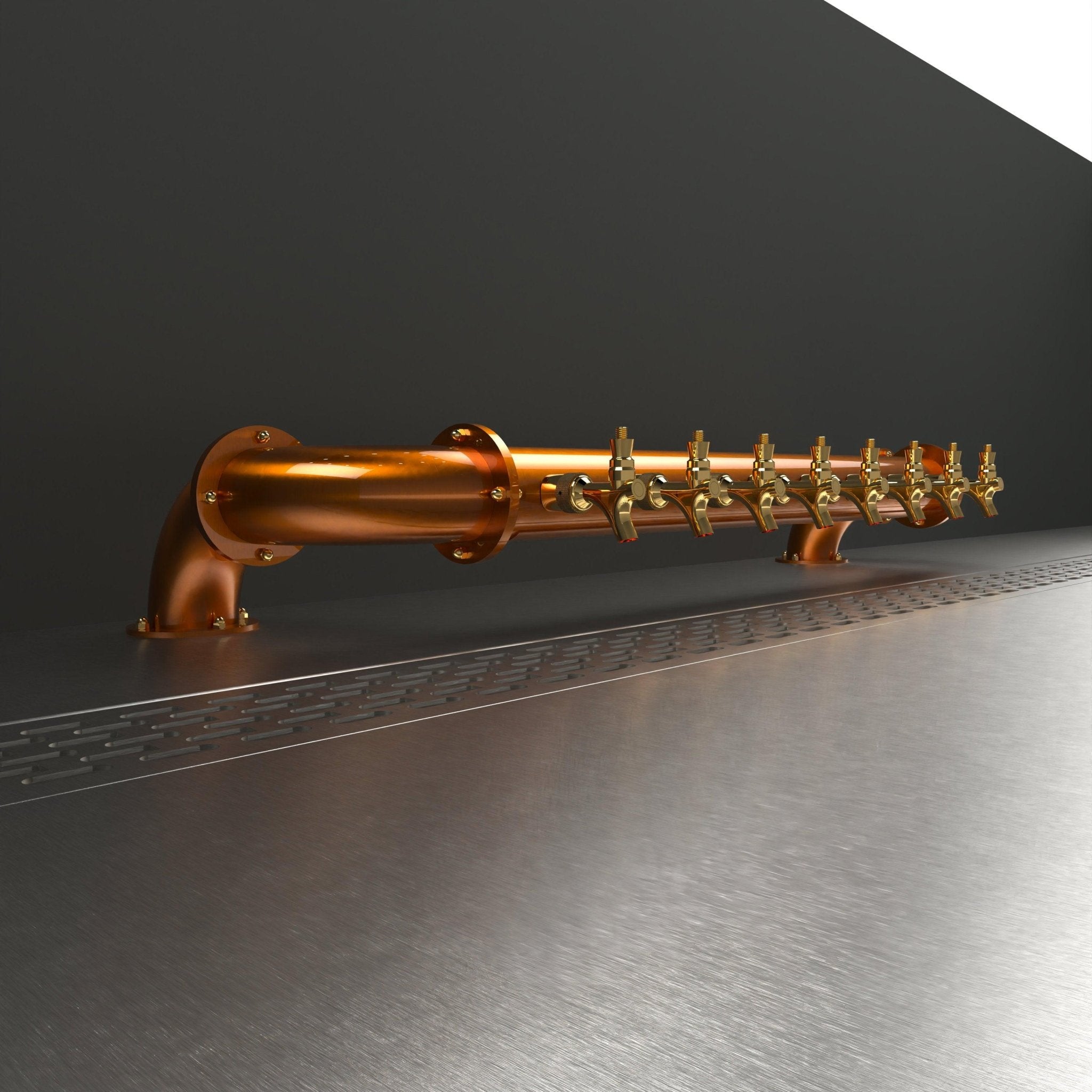Candy Copper Draft Beer Tower - Arcadia Bridge Low Profile 3in – Fût ...