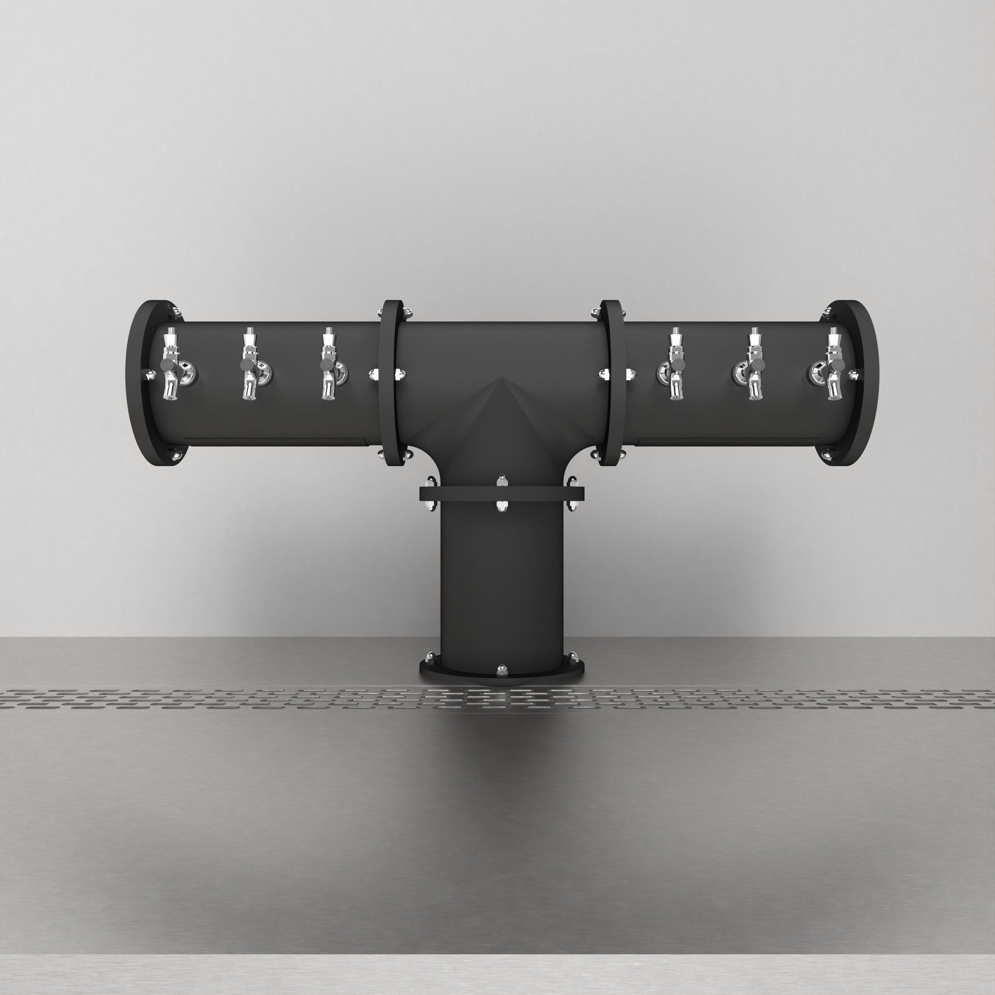 Matte Black Draft Beer Tower - Arcadia Tee 6in – Fût Mauricie