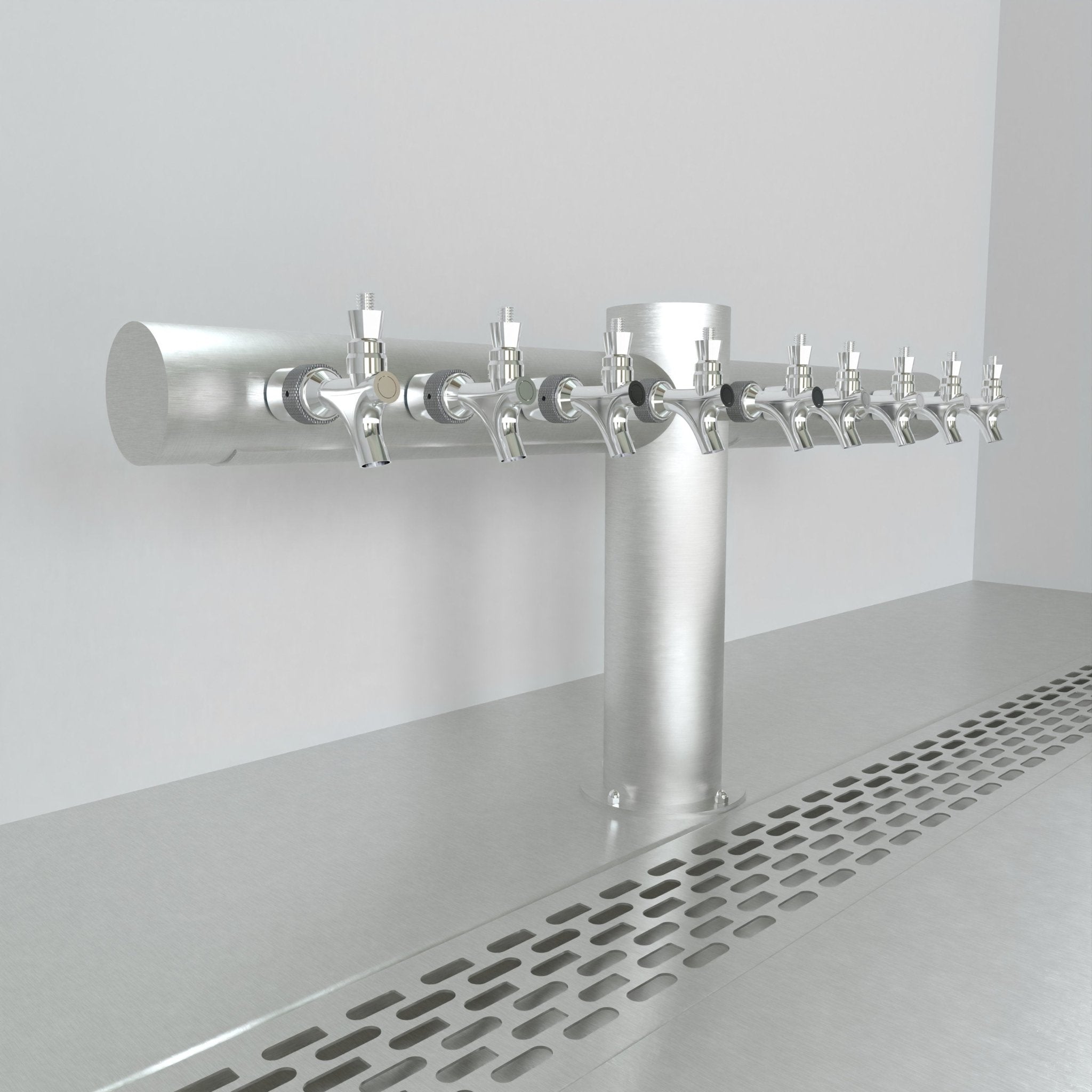 Brushed Draft Beer Tower - Capitale Tee 4in – Fût Mauricie