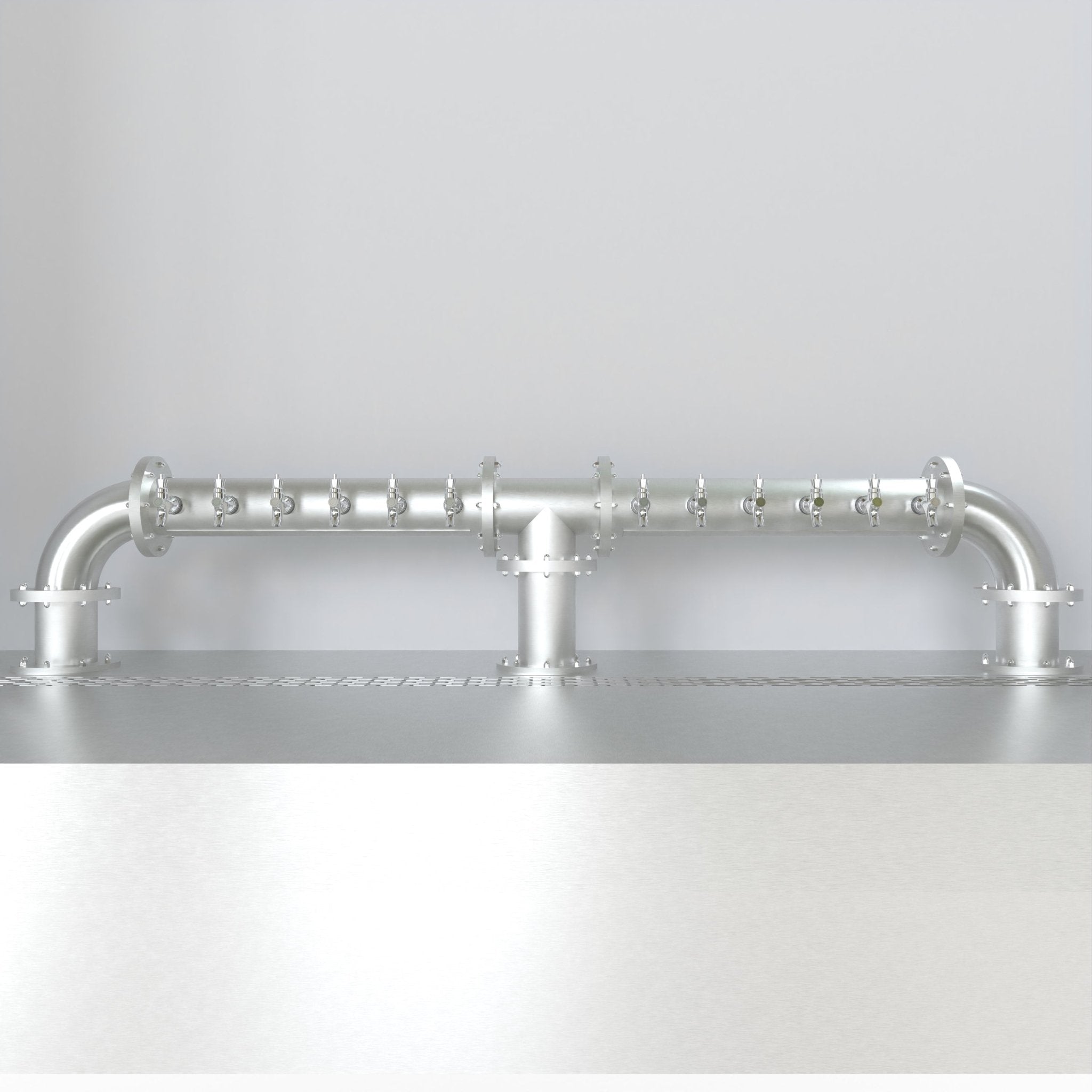 Brushed Draft Beer Tower - M Bridge Odyssey 4in – Fût Mauricie