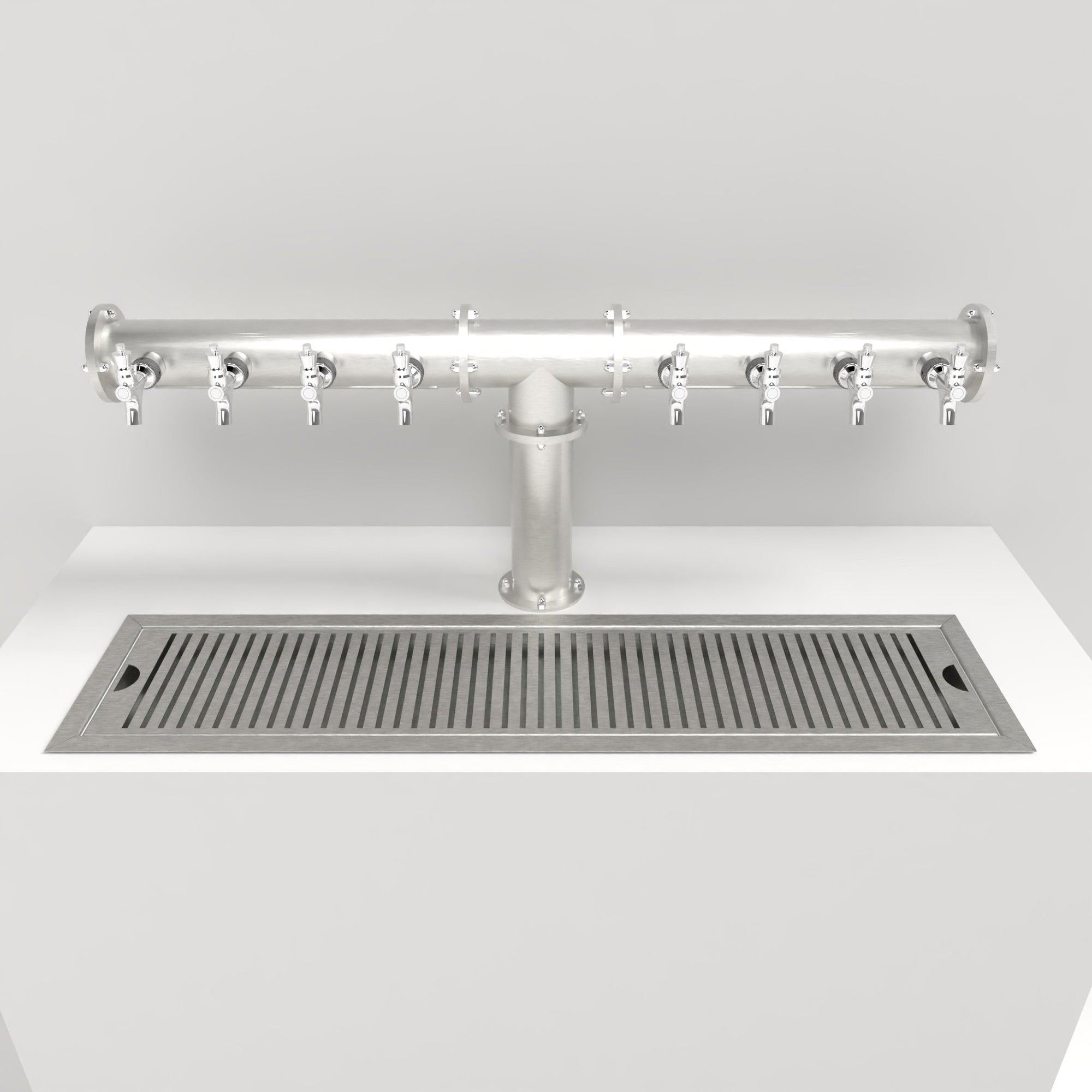 Brushed Stainless Steel - Recessed Drip Tray – Fût Mauricie