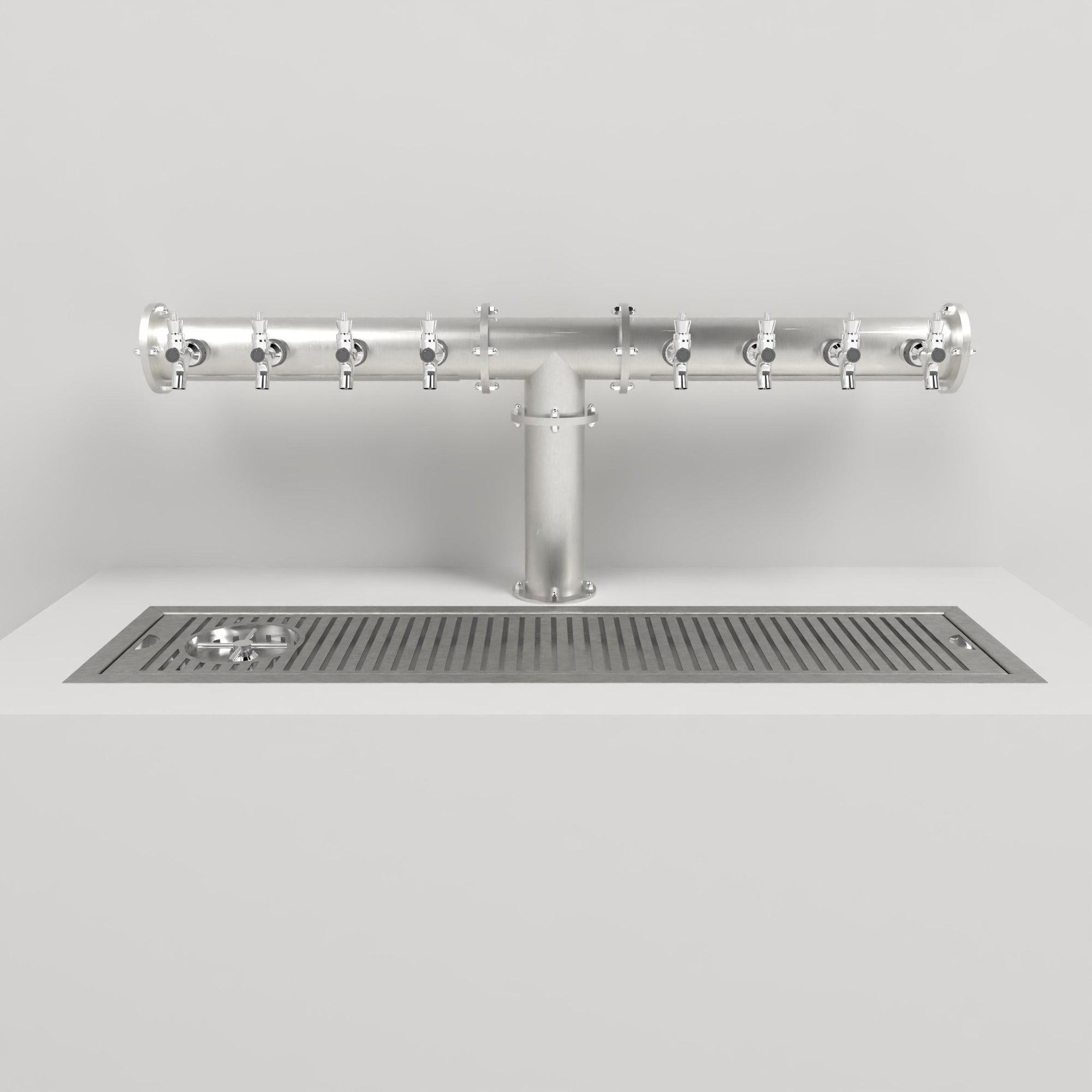 Brushed Stainless Steel - Recessed Drip Tray – Fût Mauricie
